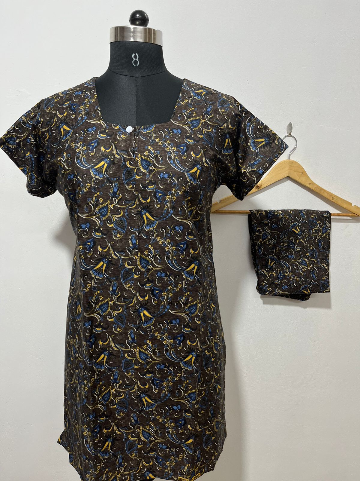 Cotton Night Dress - PR Nighties